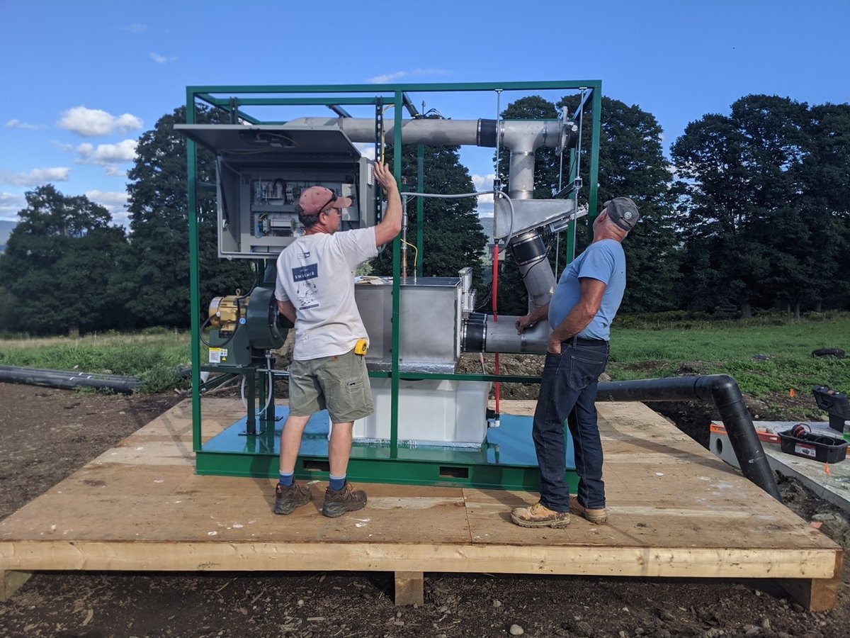 Hot Skid 250 | Compost Aeration and Heat Recovery System | Agrilab